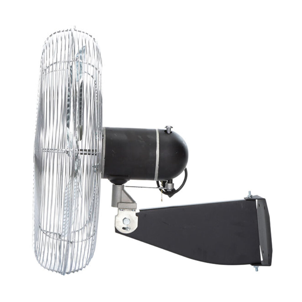 aGROair 30 Inch Wall Mount Oscillating Circulation Fan | HTG Supply