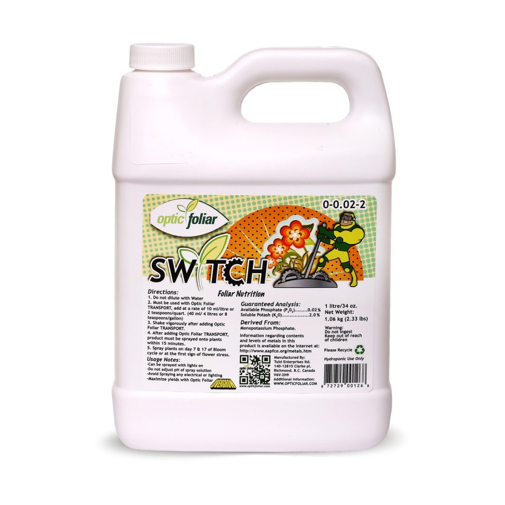 Optic Foliar SWITCH Foliar Nutrition | HTG Supply Hydroponics & Grow Lights