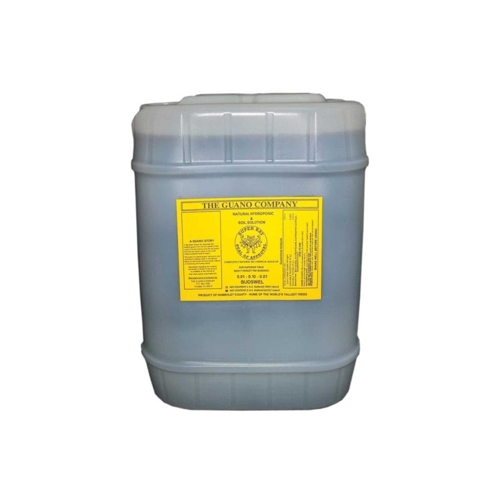 Budswel Concentrated Liquid – 5 Gallon | HTG Supply Hydroponics & Grow ...