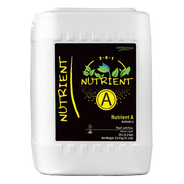 Hygrozyme Nutrient A - 20 Liter | HTG Supply Hydroponics & Grow Lights
