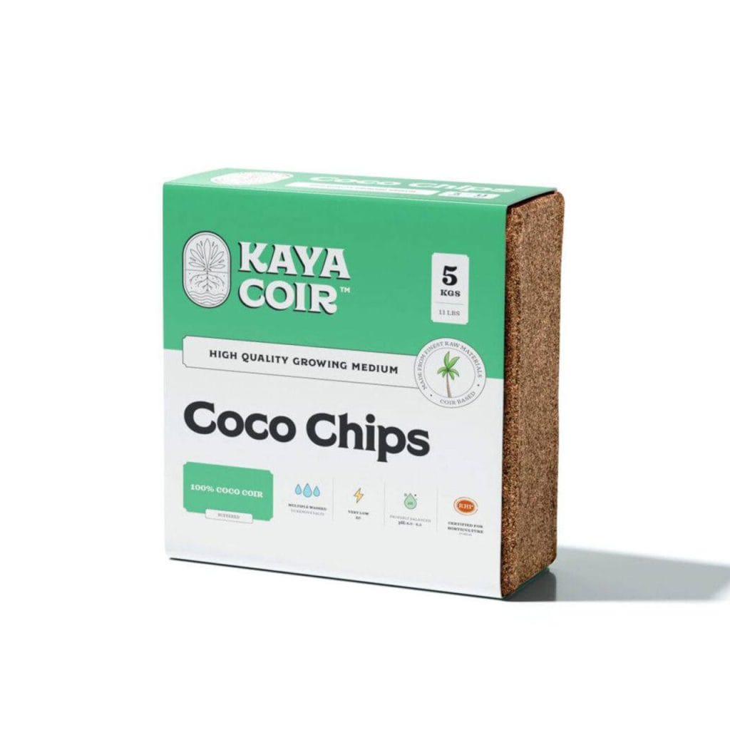 Kaya Coco Block - 5kg Chips | HTG Supply Hydroponics & Grow Lights